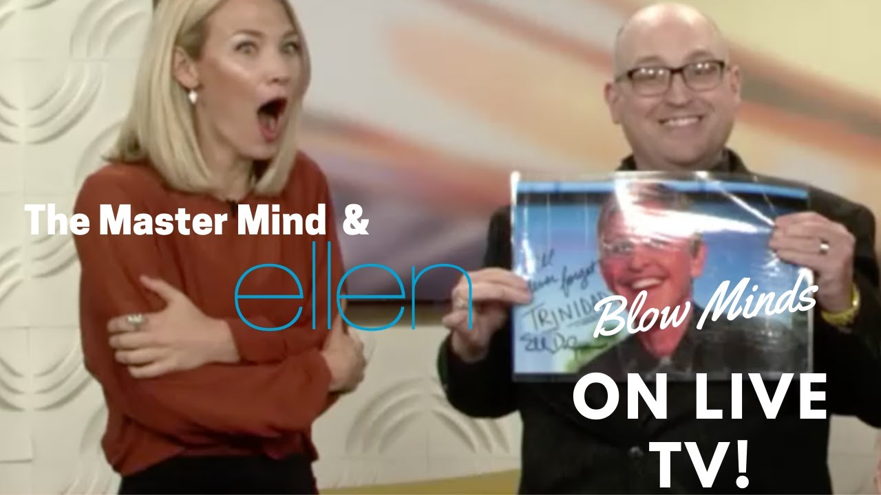 Ellen Degeneres and Brent Webb read minds on NBC affiliate WKYC TV3 ...