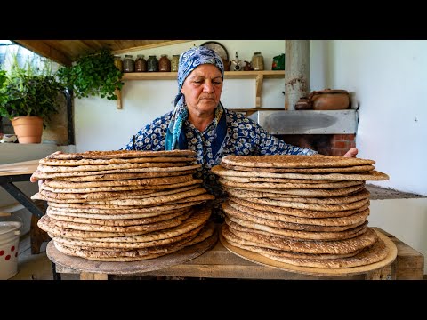 How We Make Real Lezgi Bread from Scratch