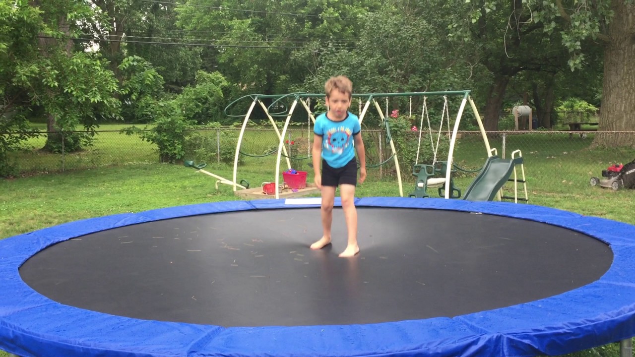 It's a trampoline thing - YouTube