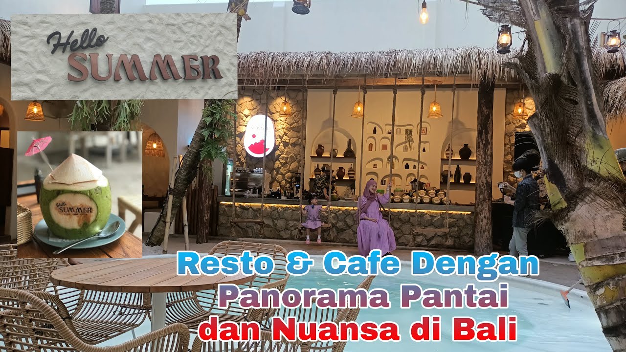 Hello Summer Bogor‼️Resto & Cafe Dengan Panorama Pantai dan Nuansa di ...
