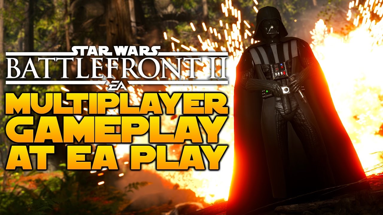 EA Star Wars Battlefront 2 Multiplayer Gameplay At EA Play - YouTube