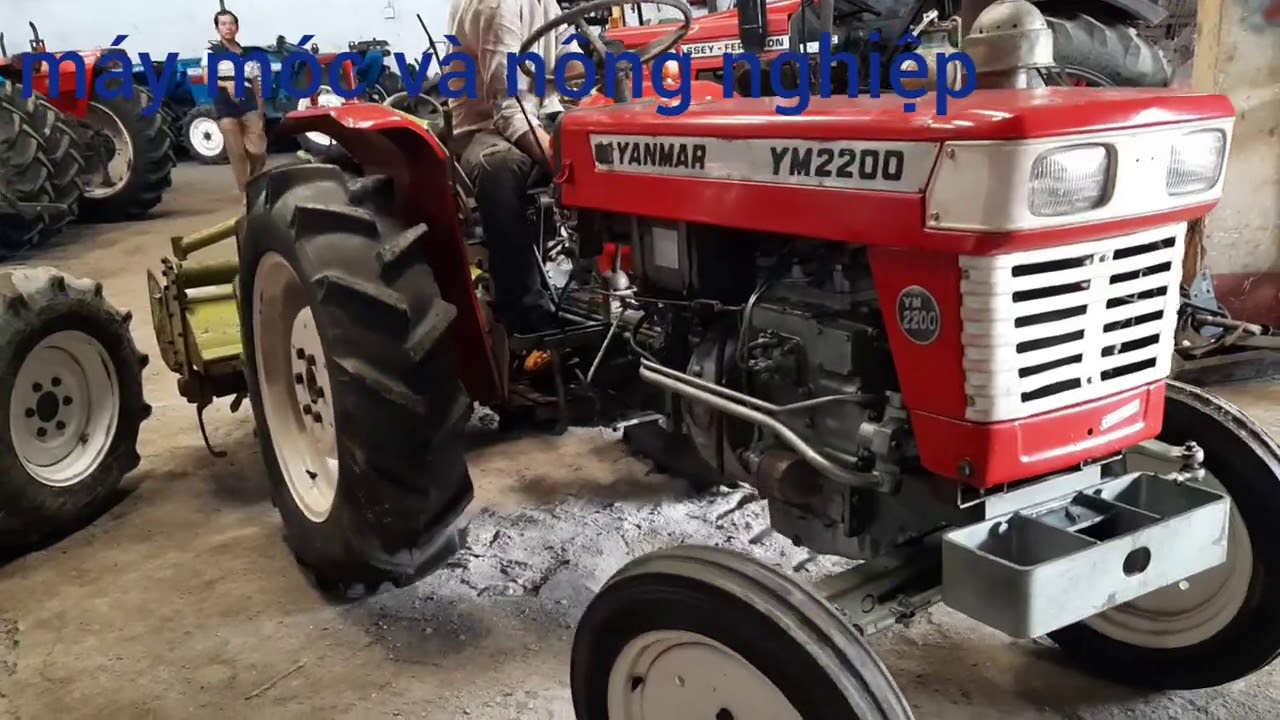 giao yanmar 2200 và iseki tl 3200 - YouTube