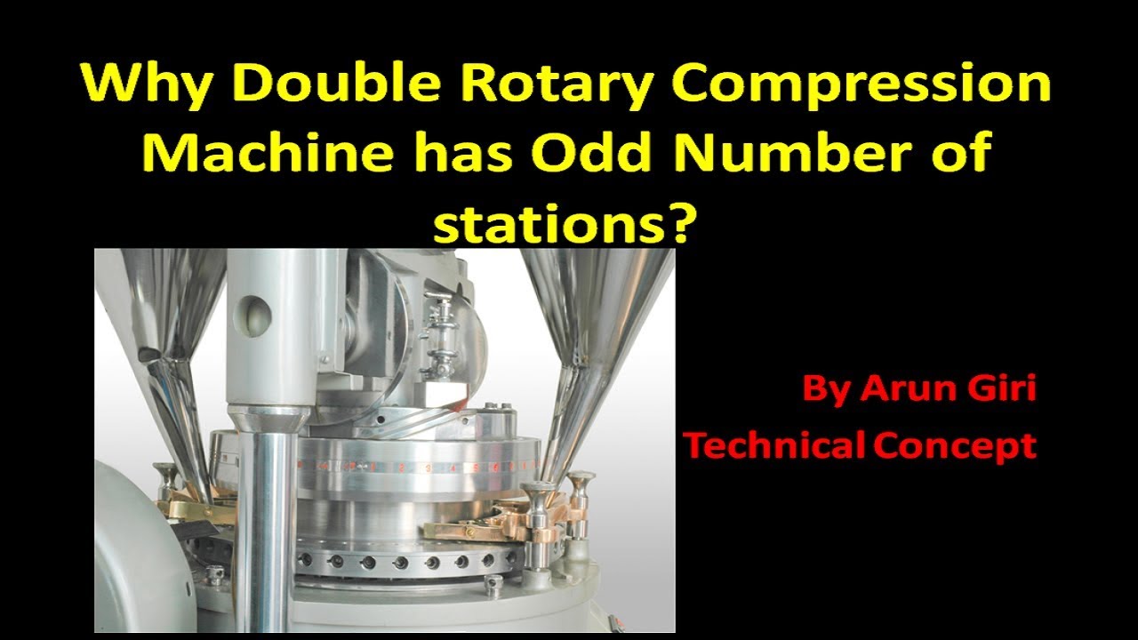 [ Hindi ] Why double rotary compression machine has odd number of ...