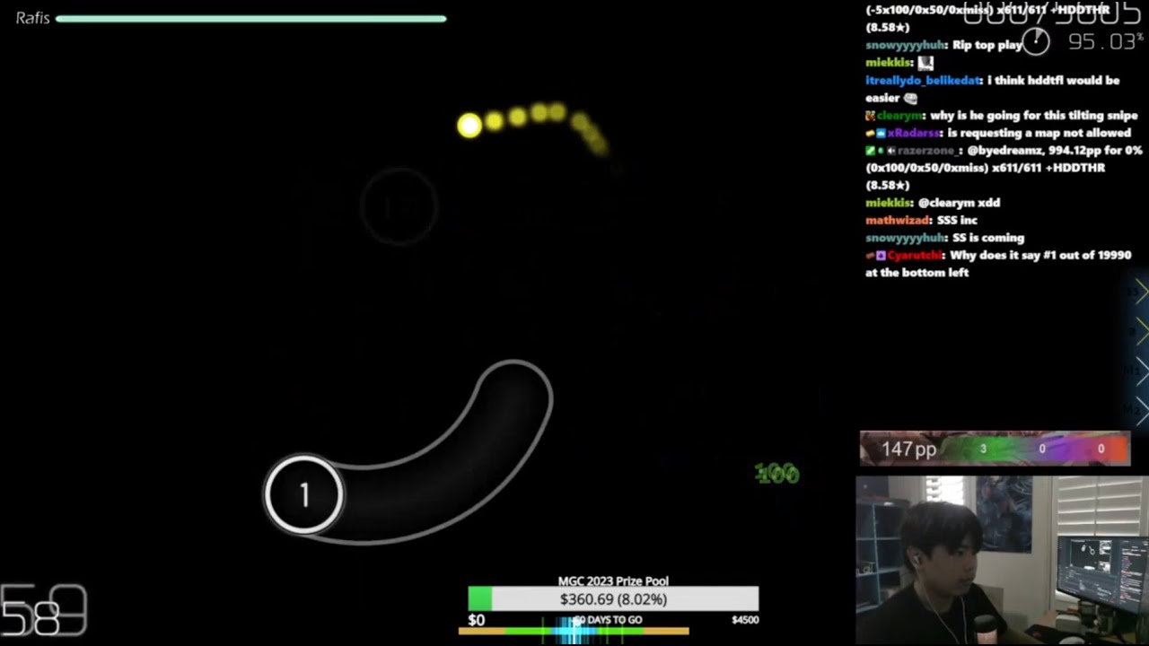 MREKK NEEDS TO SNIPE AKOLIBED!! | Daily osu! Moments! - YouTube