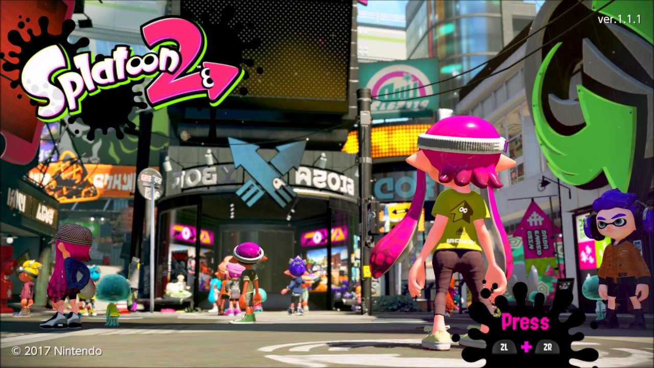 Starting Up Splatoon 2 - YouTube