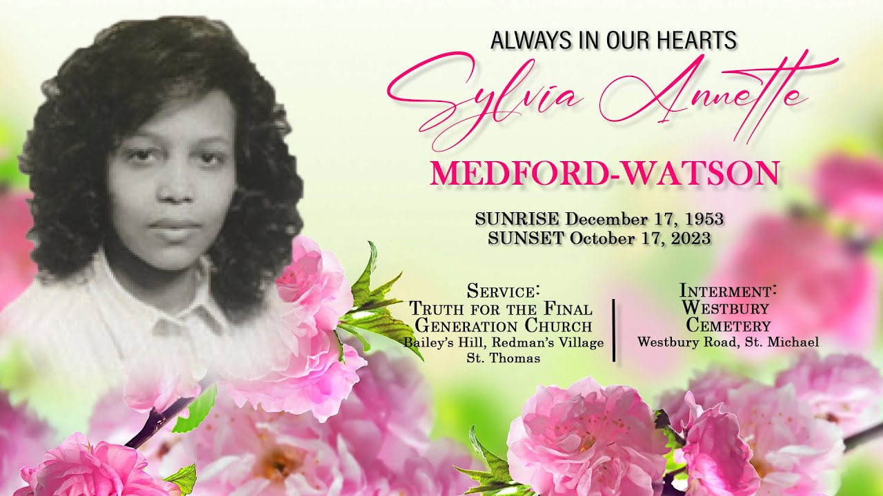 Always In Our Hearts - Sylvia Annette Medford-Watson - YouTube