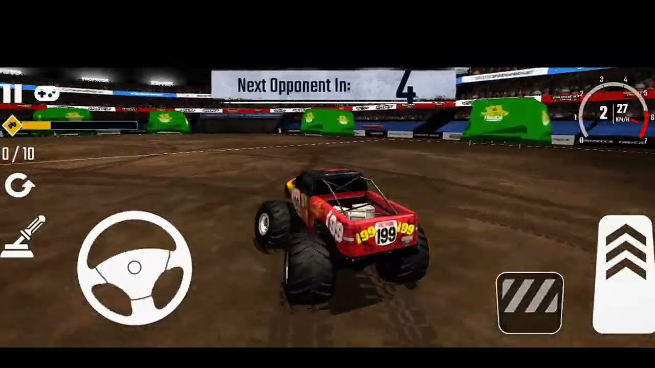 Monster Truck 4X4 Racing Android Gameplay - Truck game's - Mobile game ...