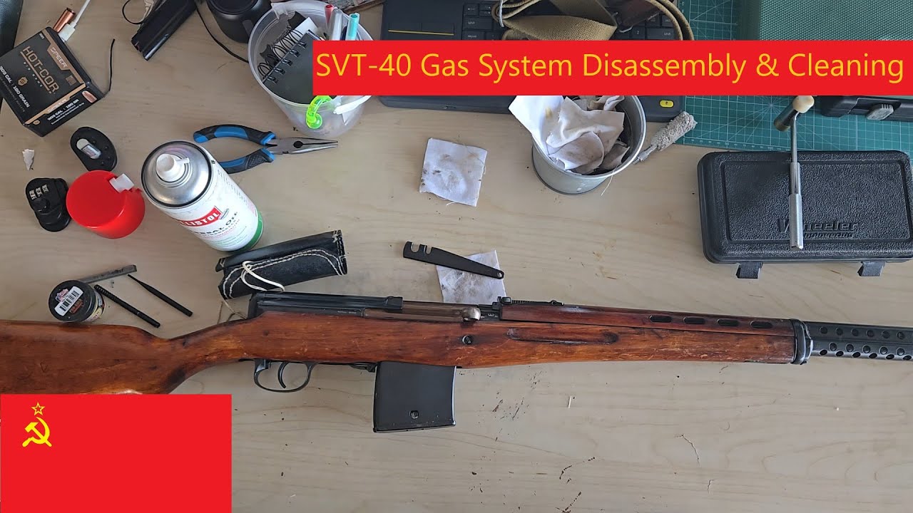 SVT-40 Disassembly & Gas System Cleaning - YouTube