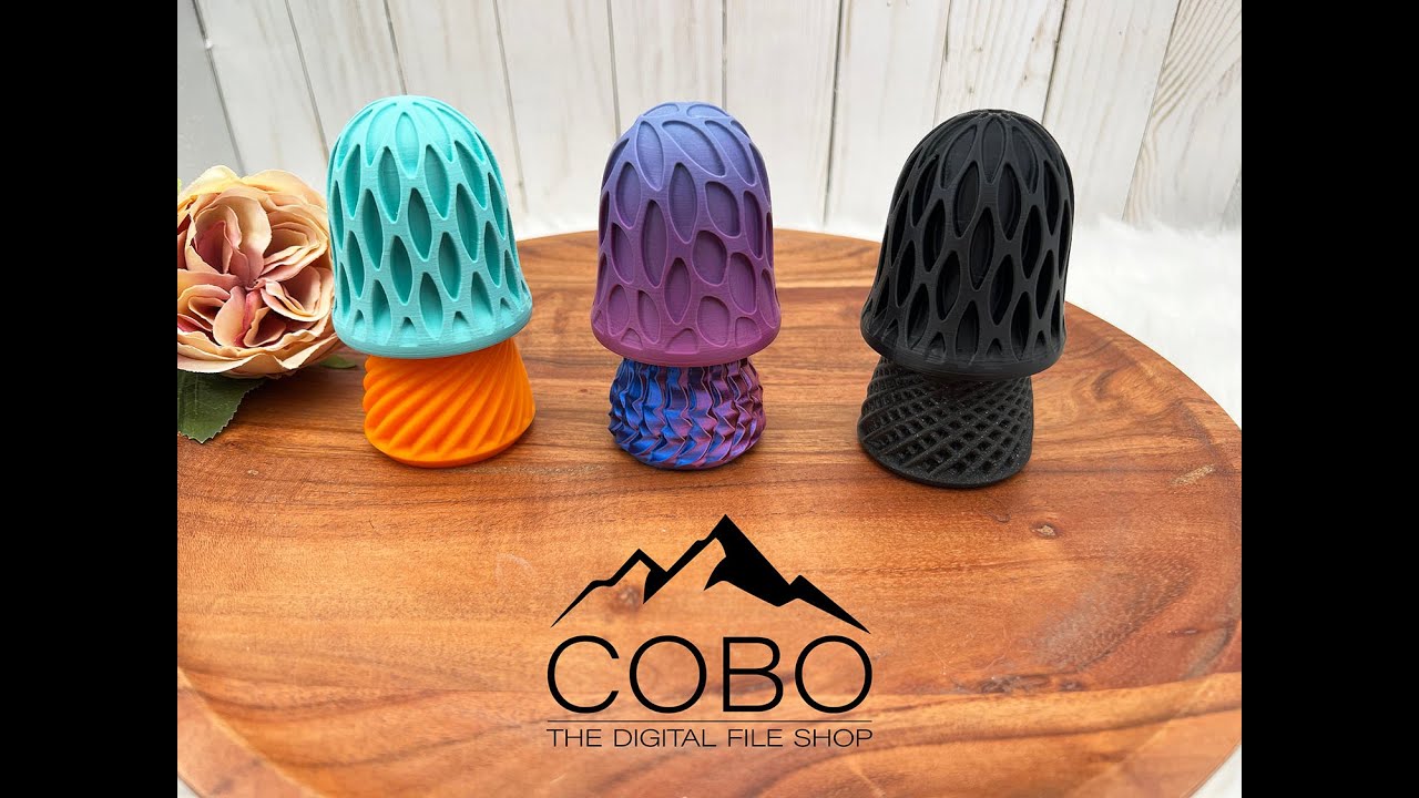 How to Install Gill Insert into 3D Printed Morel Mushroom Stashshroom ...