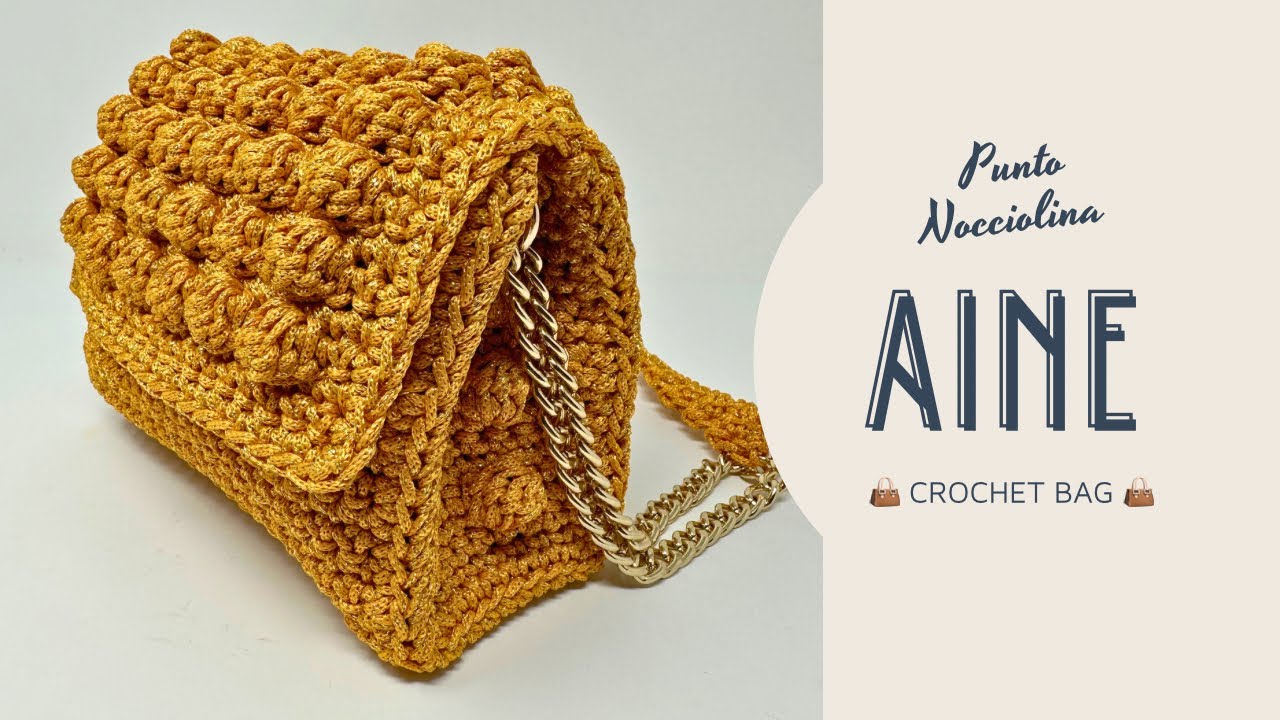 BORSA UNCINETTO AINE da fare al volo!!! 😉 @momiscrochet #crochet #bag # ...