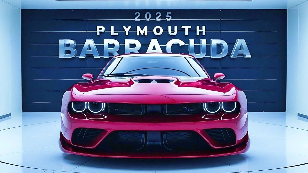 The NEW 2025 Plymouth Barracuda Model Introduced AMAZING CAR! - YouTube