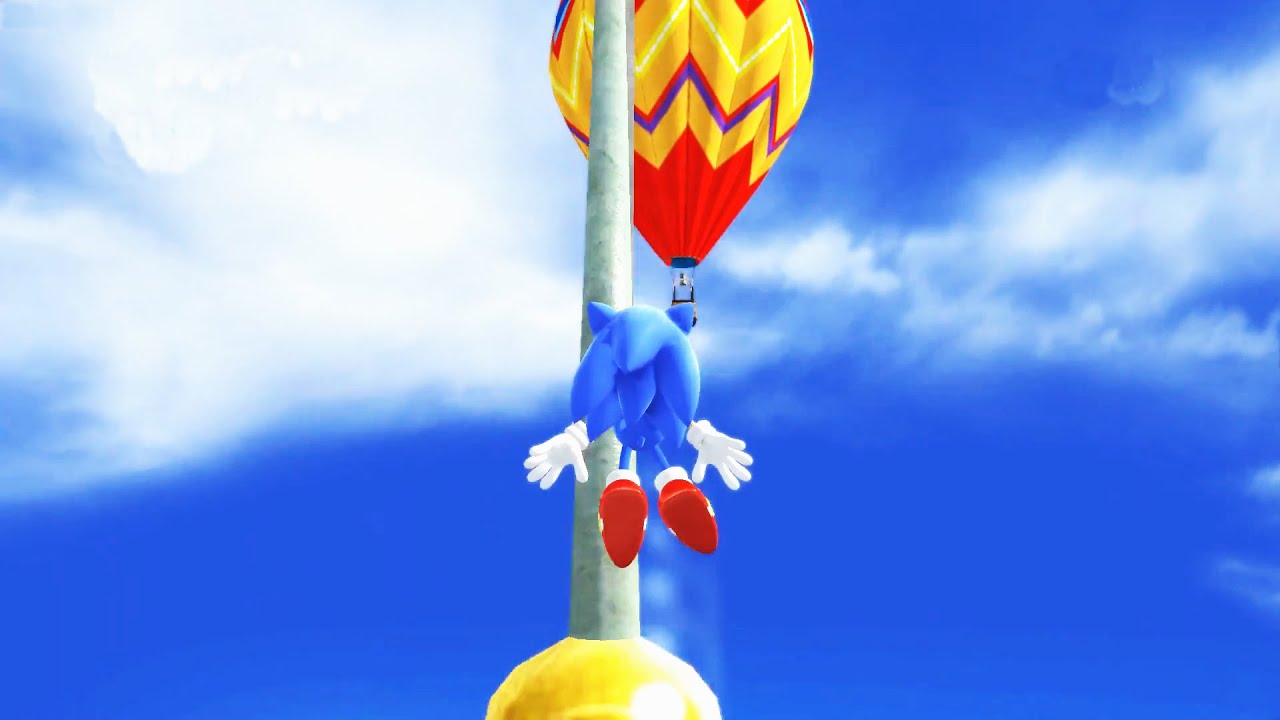 Classic Sonic in 3D - Rooftop Run (Sonic Generations) - YouTube