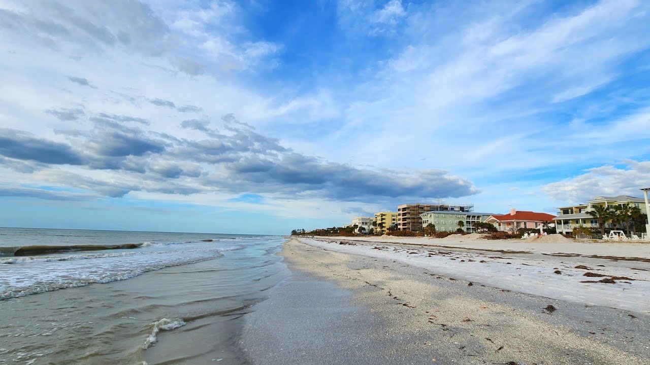 How Indian Rock Beach is After the storm #beach - YouTube