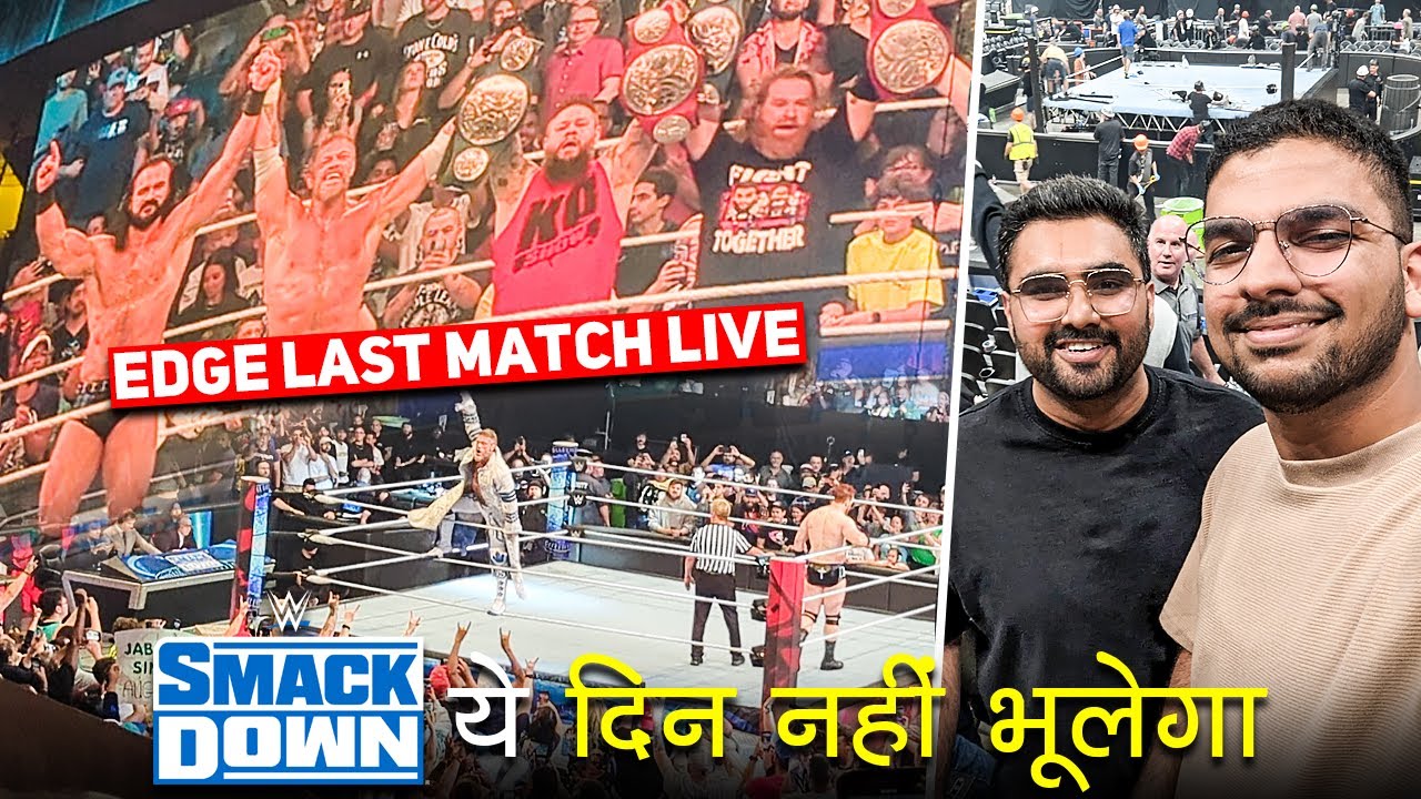 'Edge Retire Pr Mila Surprise😲' WWE Smackdown VLOG TORONTO! (August 18 ...