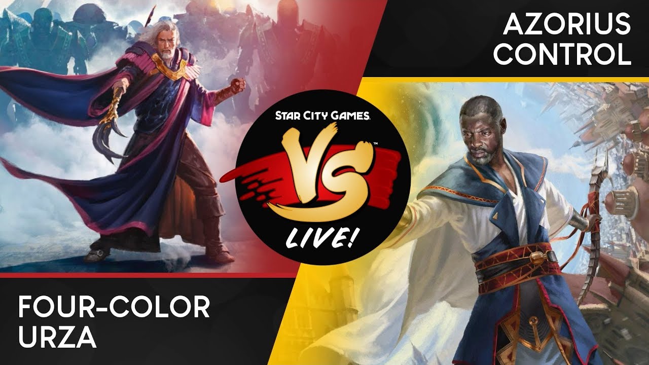 VS Live! | Four-Color Urza VS Azorius Control | Modern | Match 1 - YouTube
