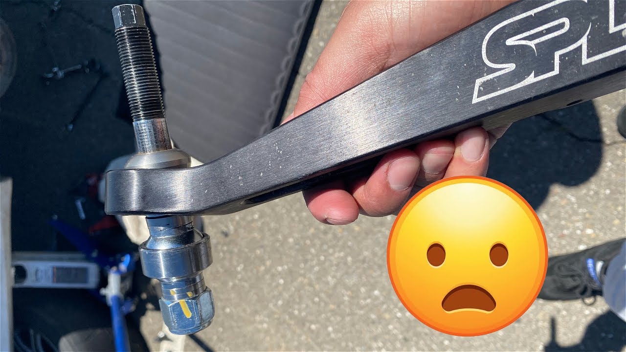 SPL Front Lower Control Arm Failure - FLCA E9X M3 - YouTube