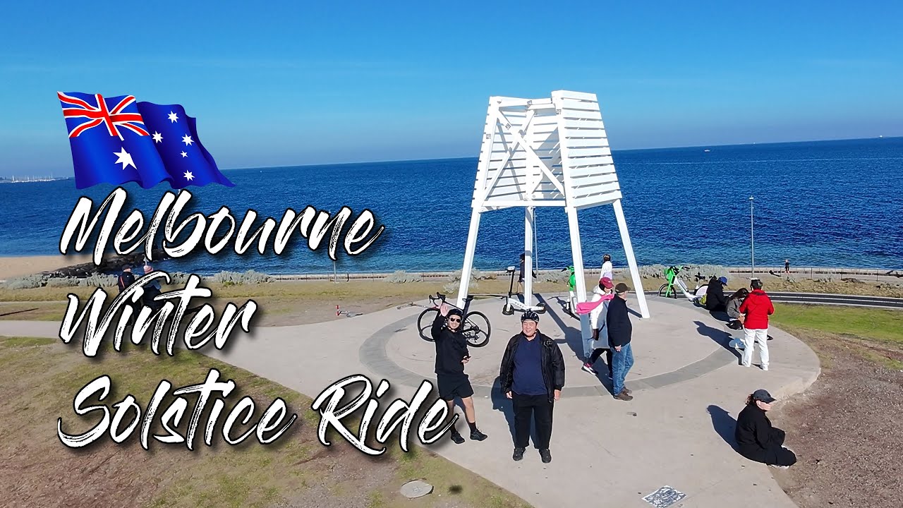 🛴 Winter Solstice Ride in Melbourne - YouTube