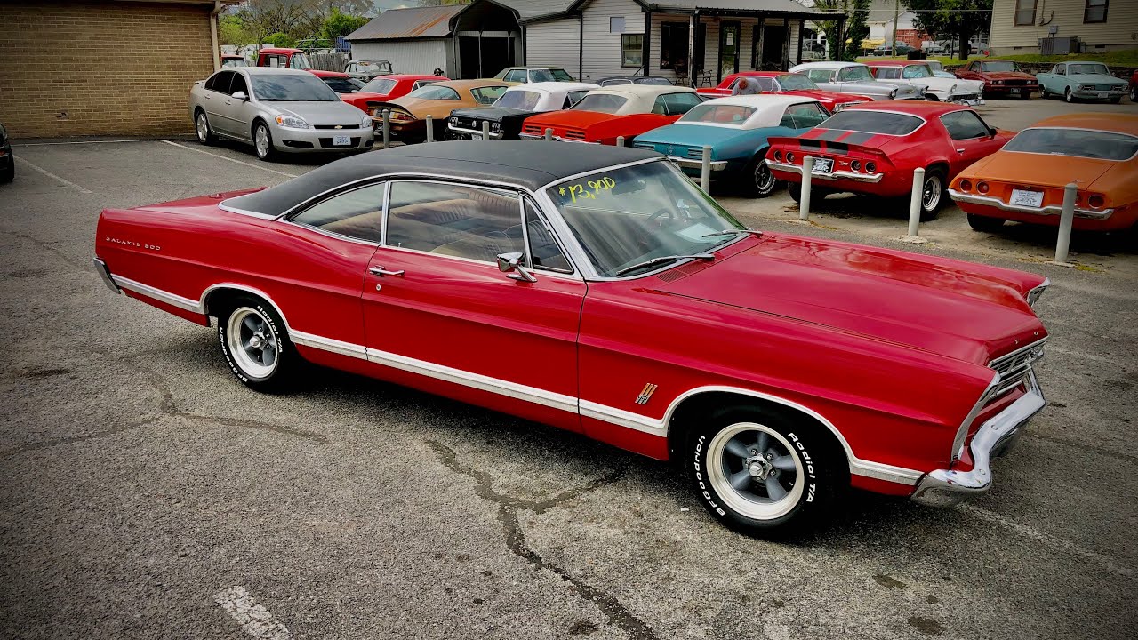 Test Drive 1967 Ford Galaxie SOLD $13,900 Maple Motors #518-1 - YouTube