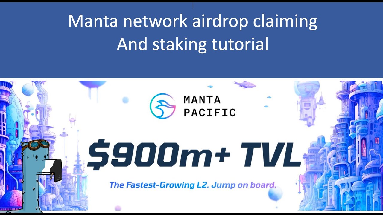 Manta network airdrop (Manta pacific) claiming and staking tutorial ...