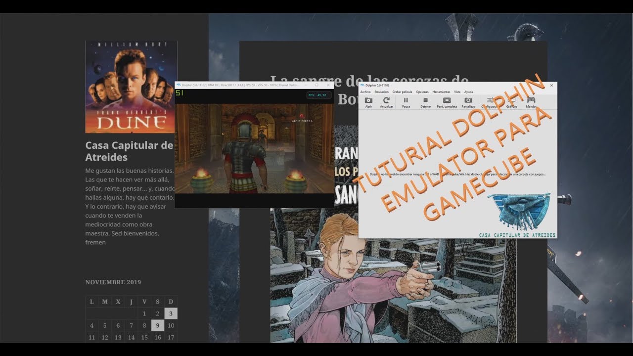 Tutorial Dolphin Emulator para GameCube - YouTube