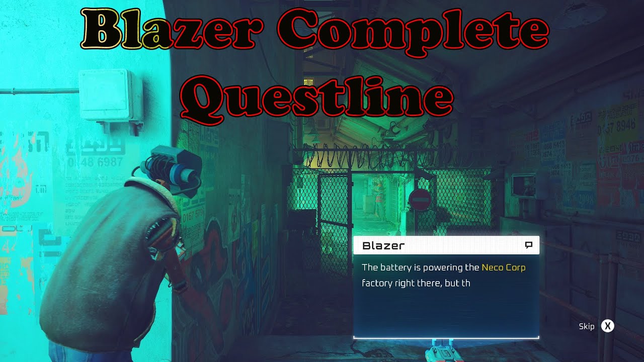 Stray : Blazer Complete Questline || Walkthrough Step by step || - YouTube