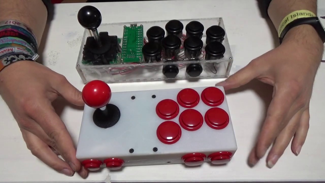 Diy arcade controller overlay - beryframe