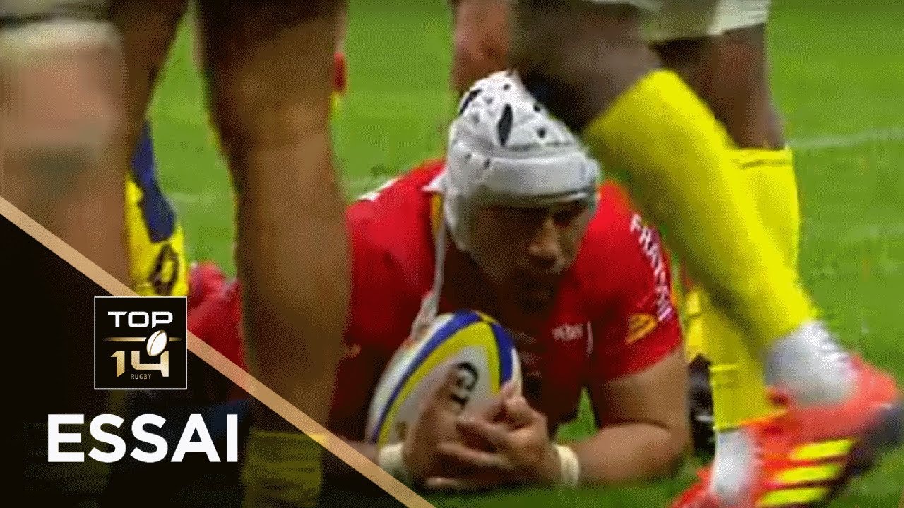TOP 14 - Essai Seilala LAM (USAP) - Clermont - Perpignan - J24 - Saison ...