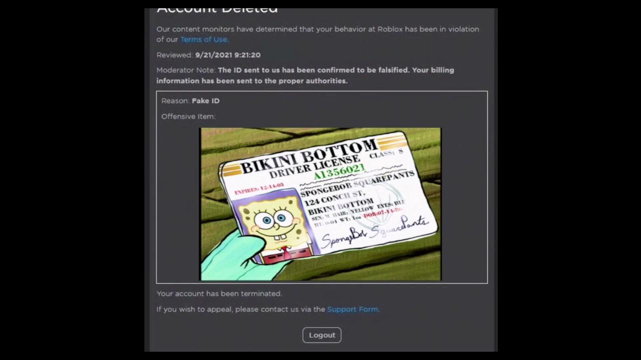 Roblox voice chat ban - YouTube