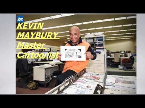 KEVIN MAYBURY Master Cartoonist - YouTube