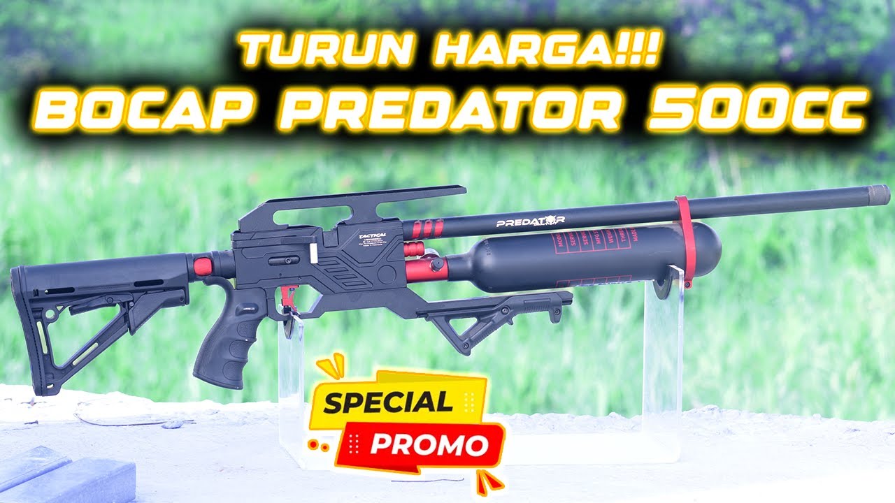 TURUN HARGA!!! PCP BOCAP PREDATOR 500CC MONOLITE | PROMO PCP PREDATOR ...