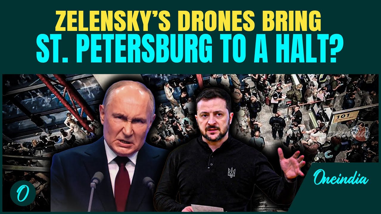 Russia’s Pulkovo Airport In CHAOS As Ukrainian Drone Threat Looms ...