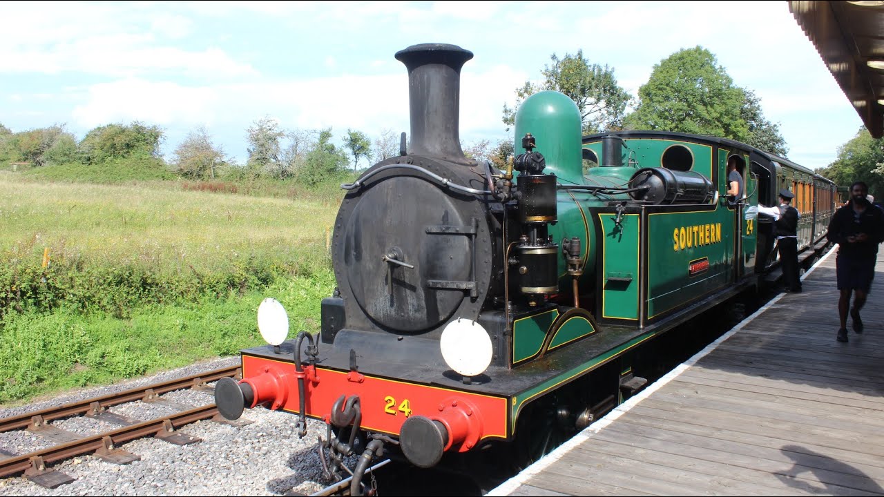 Isle of Wight Steam Railway Red Timetable with W24 Calbourne & Ivatt ...