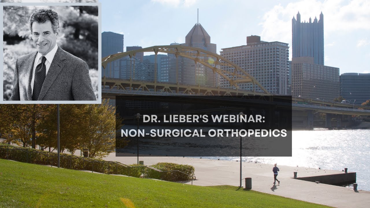FREE WEBINAR By Dr. Lieber: Non-Surgical Orthopedics for Sports & Joint ...