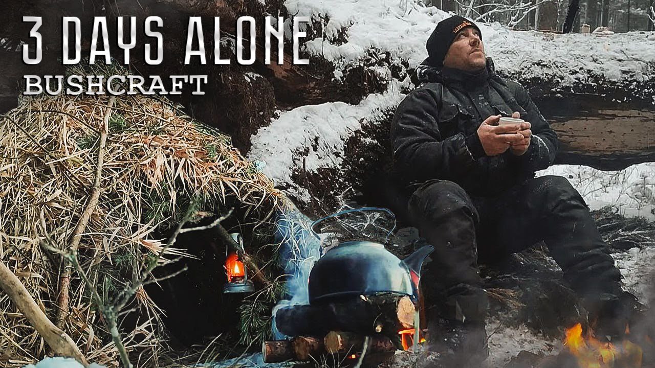 COLD AND DANGEROUS FOREST. THREE DAYS OF SURVIVAL AND UNITY WITH ...