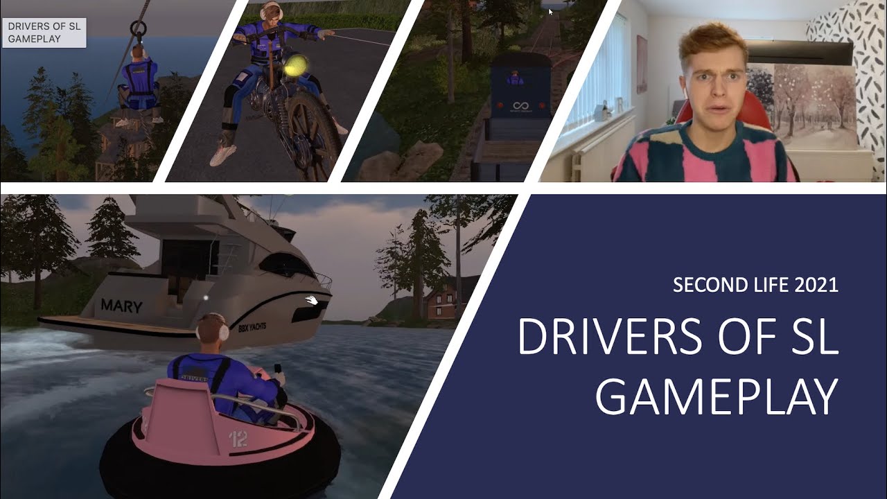 SECOND LIFE 2021 GAMEPLAY | DRIVERS OF SL - REWARD AT THE END! - YouTube