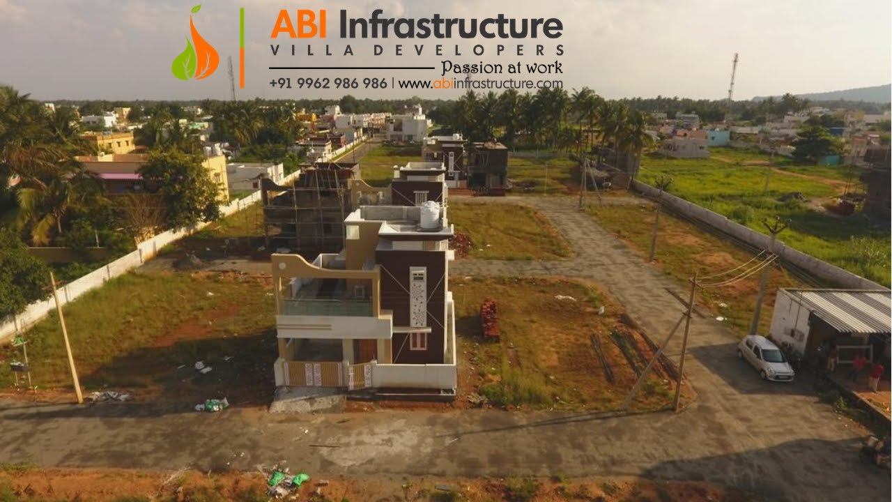Ashraya Villa Projects @ MTP Road Thudiyalur, Coimbatore - YouTube