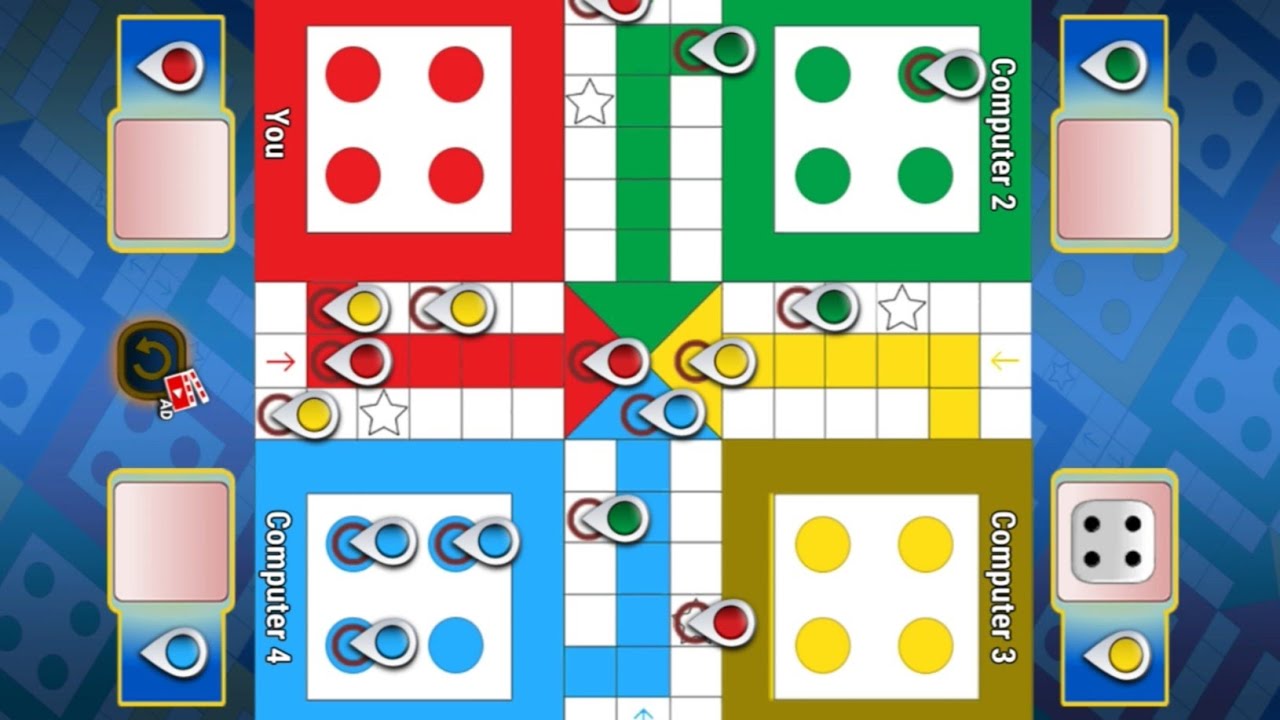 ludo game in 4 players Match || ludo king 3 players Match || ludo Mobil ...