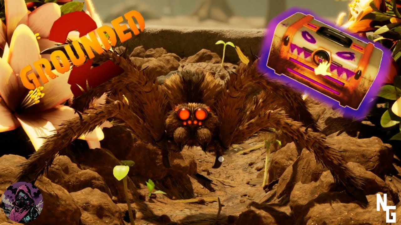 Finding Secrets and Hunting Wolf Spiders (Grounded 2 - Episode 2) - YouTube