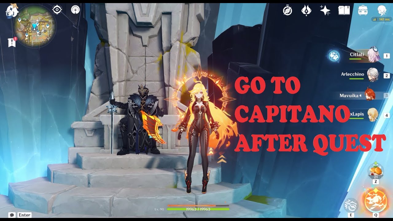 Don't Forget to Visit Capitano after 5.3 Archon Quest || Genshin Impact ...