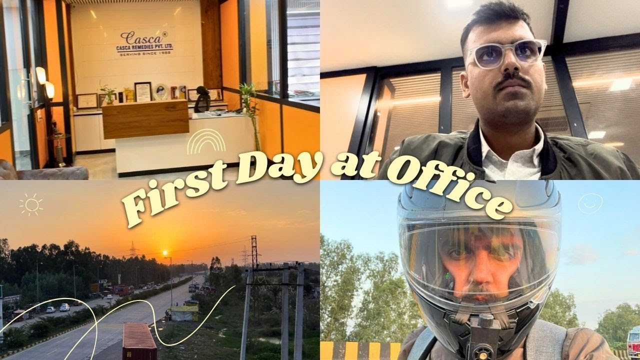 First Day at New Office | Work From Office - YouTube