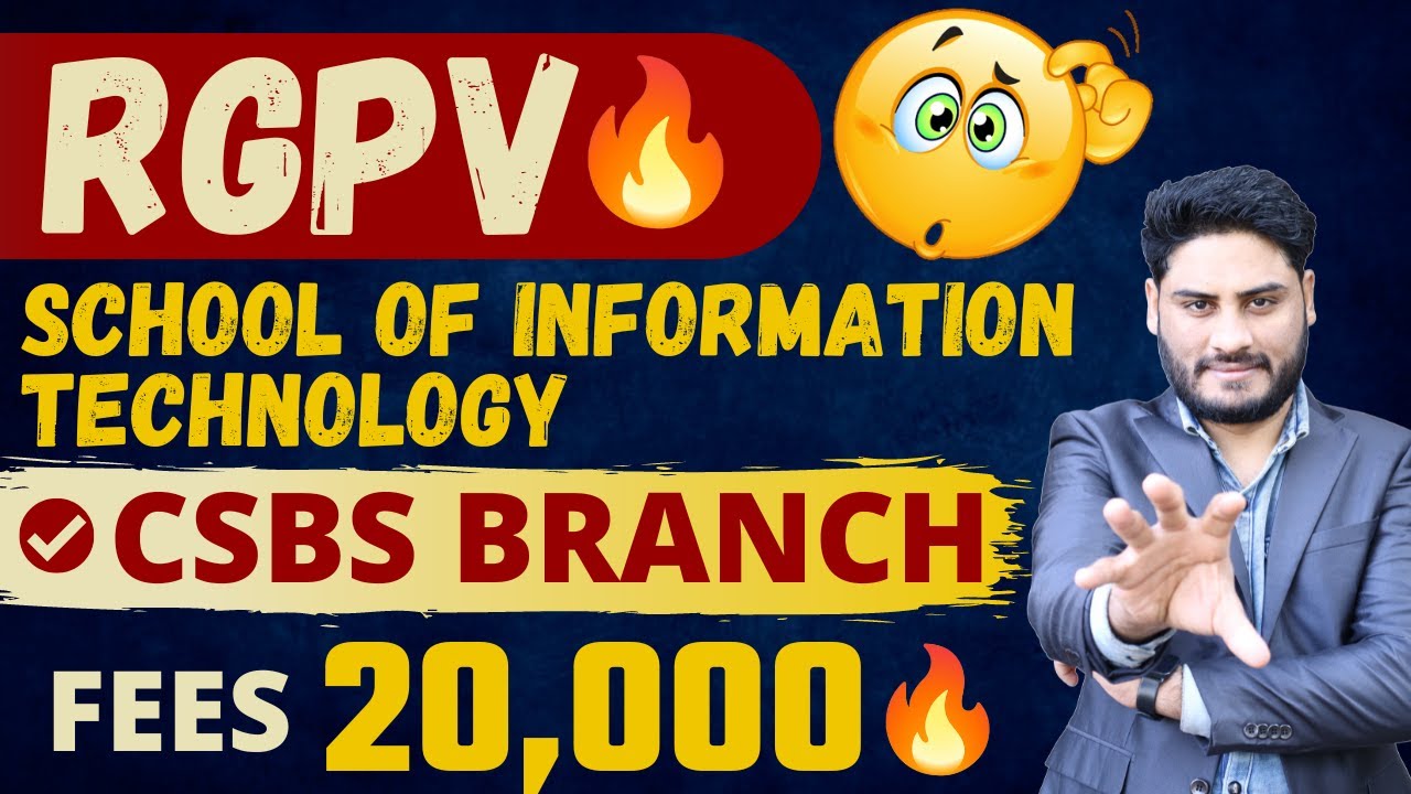 School of Information Technology,RGPV Bhopal | Branches🔥 | Package 18 ...