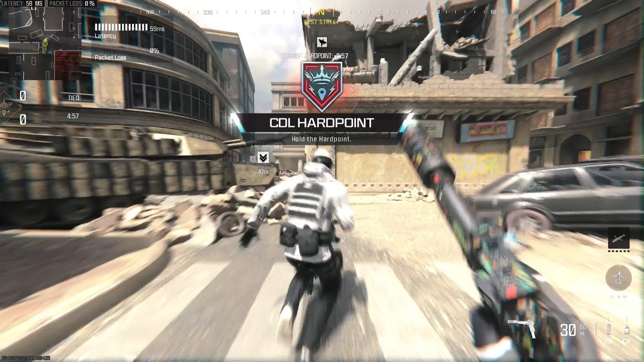 MW3 - CDL Hardpoint on Invasion: Getting The 250-183 W! - YouTube
