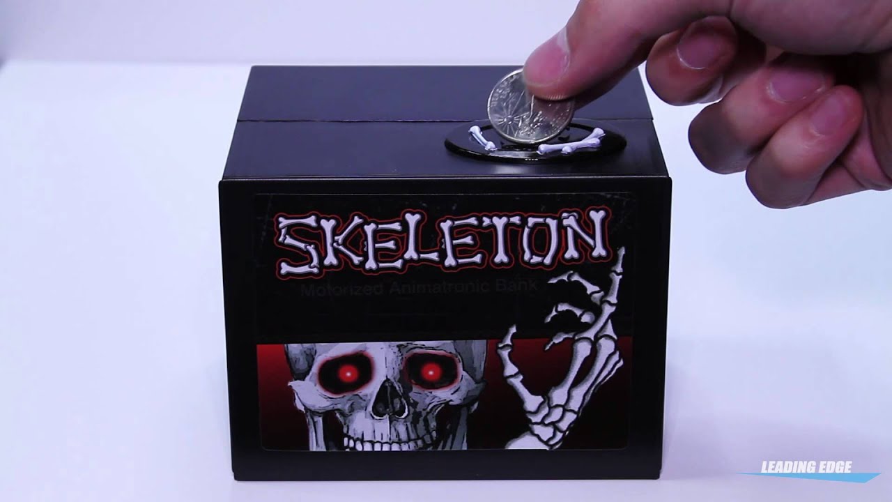 Skeleton Bank - Leading Edge Novelty - YouTube