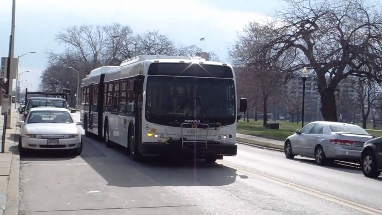 MTA Maryland New Flyer Artic #8004 - YouTube