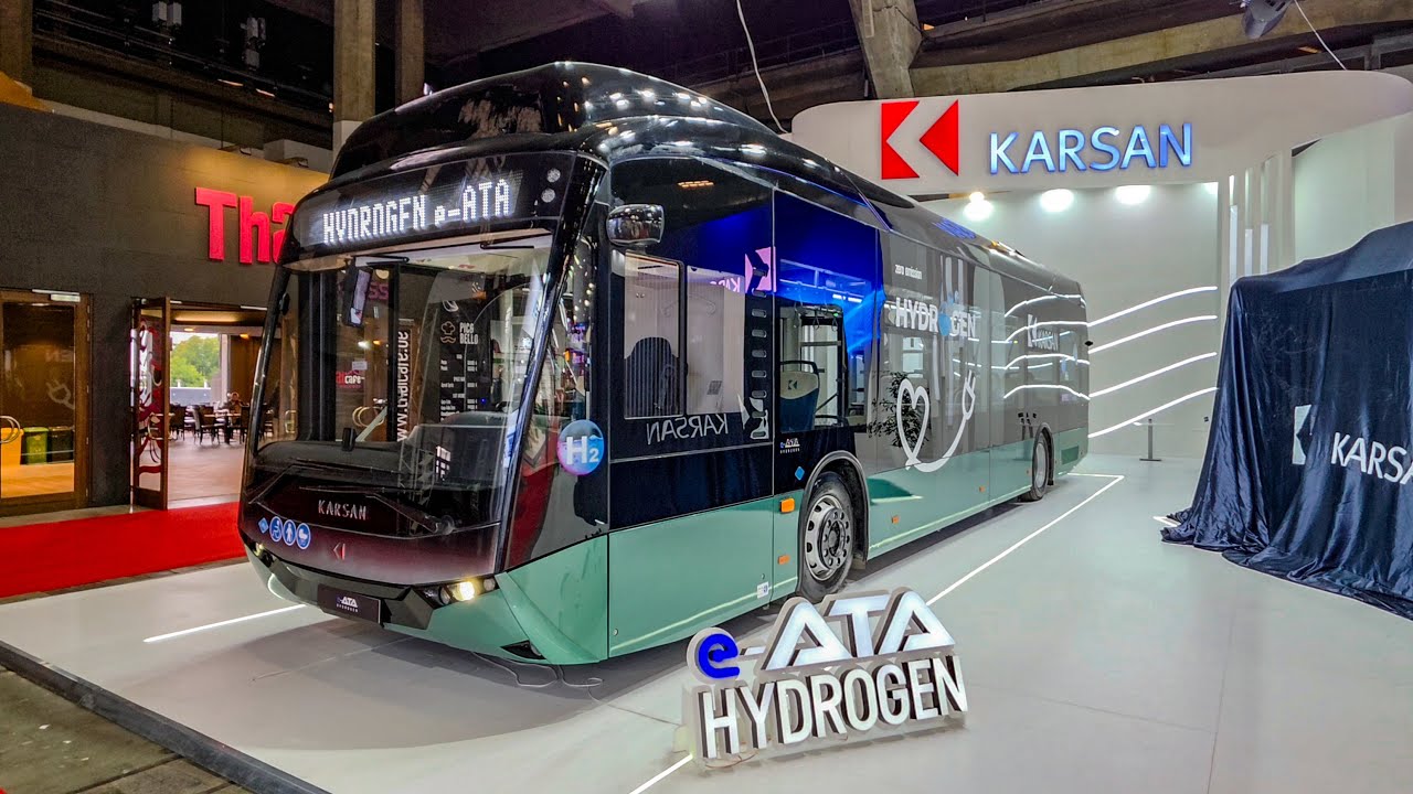 Karsan e-ATA Hydrogen Bus - Busworld Europe 2025 - YouTube