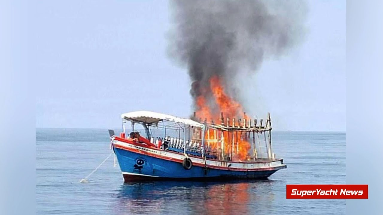British Tourist Presumed Dead After FIRE on Dive Boat | SY Clips - YouTube