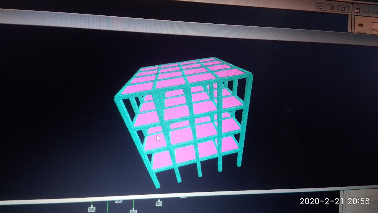 01.MAKING G+4 BUILDING DESIGN IN STAAD PRO..SOFTWARE - YouTube