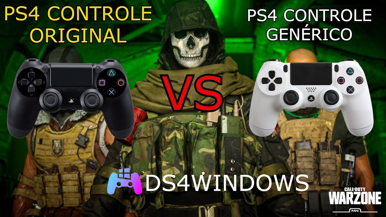 DS4WINDOWS CONTROLE PS4 GENÉRICO VS ORIGINAL PRECISÃO NOS ANALÓGICOS ...