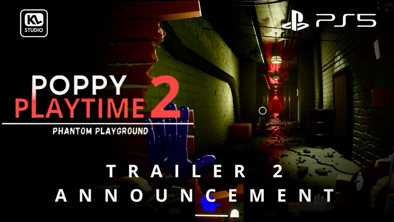 POPPY PLAYTIME PHANTOM PLAYGROUND chapter 2 Bitsy spider trailer 2 ...