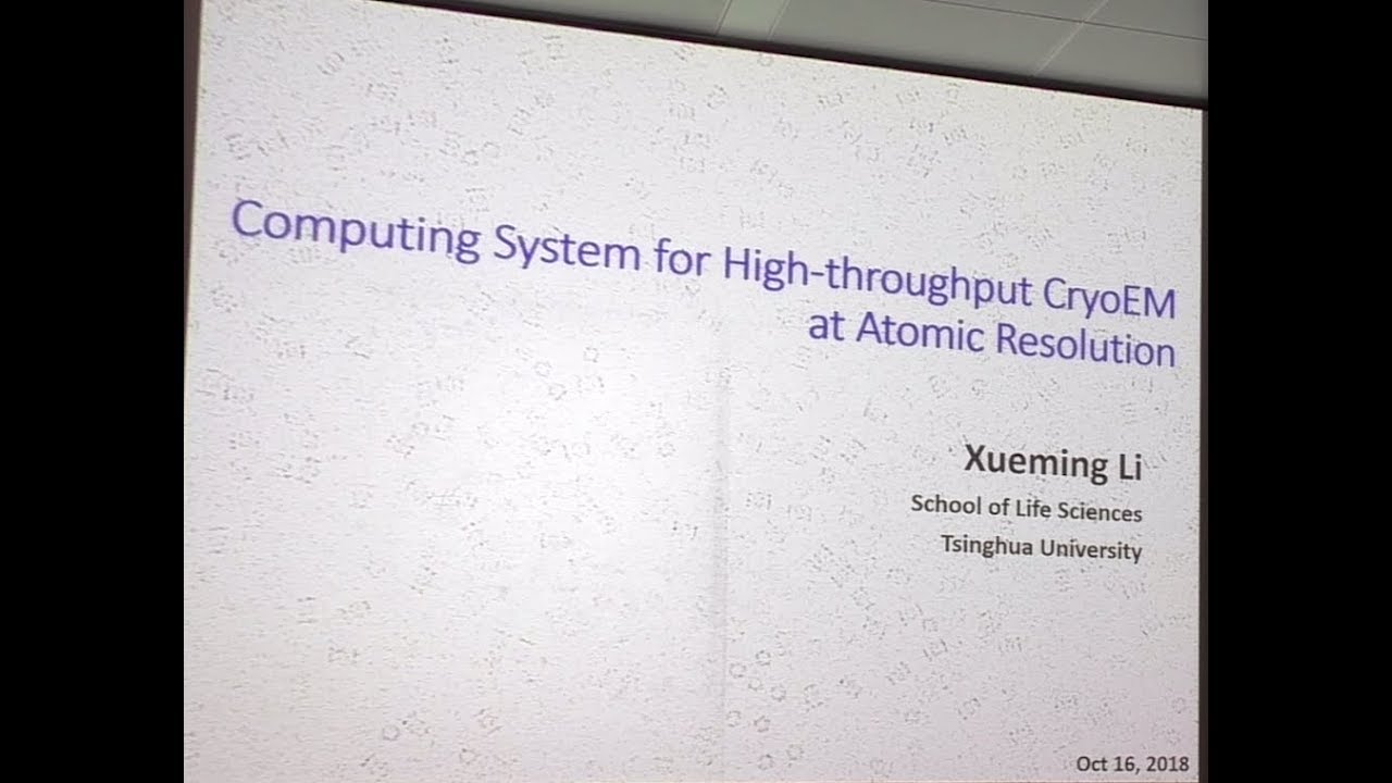 System for high-throughput cryo-EM at atomic resolution (Xueming Li ...